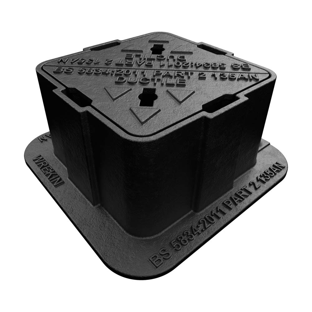 Wrekin Ductile Iron Surface Box Cover 150 x 150mm - Grade A | Drainage ...