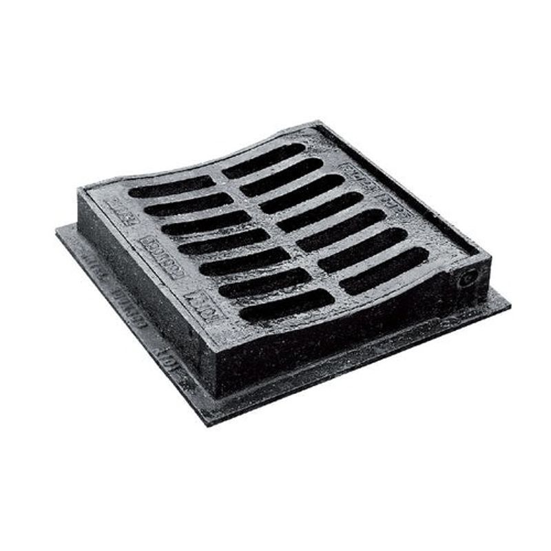 Wrekin Hinged Cast Iron Gully Grid Cover 75mm - B125 | Drainage Superstore®