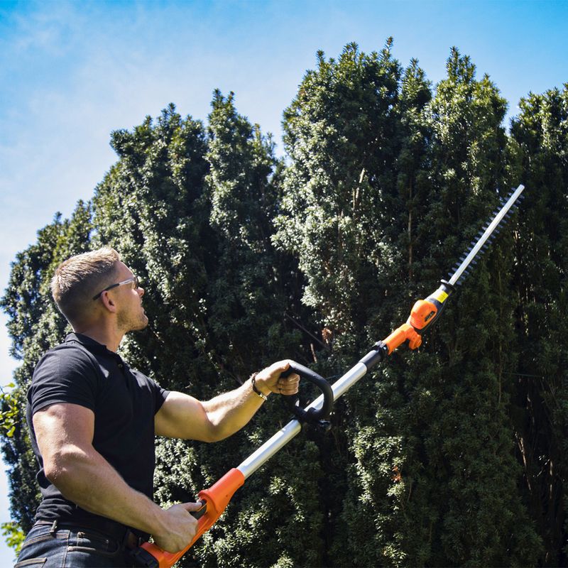 Yardforce Cordless Pole Hedge Trimmer | Landscaping Superstore®