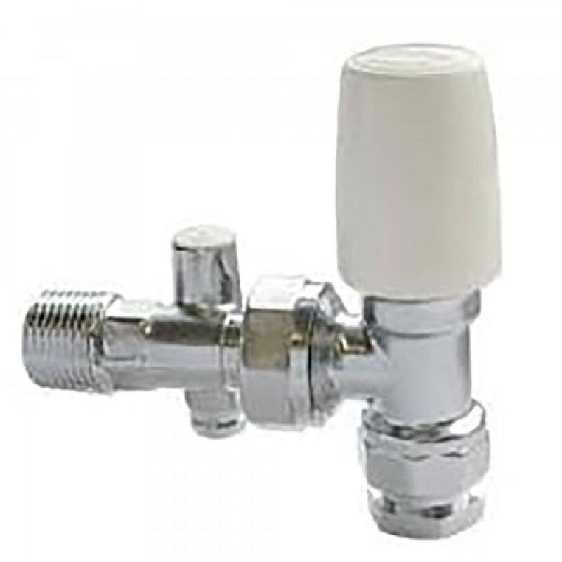 Pegler Yorkshire Belmont Chrome Lockshield Valve Angled Pattern for ...