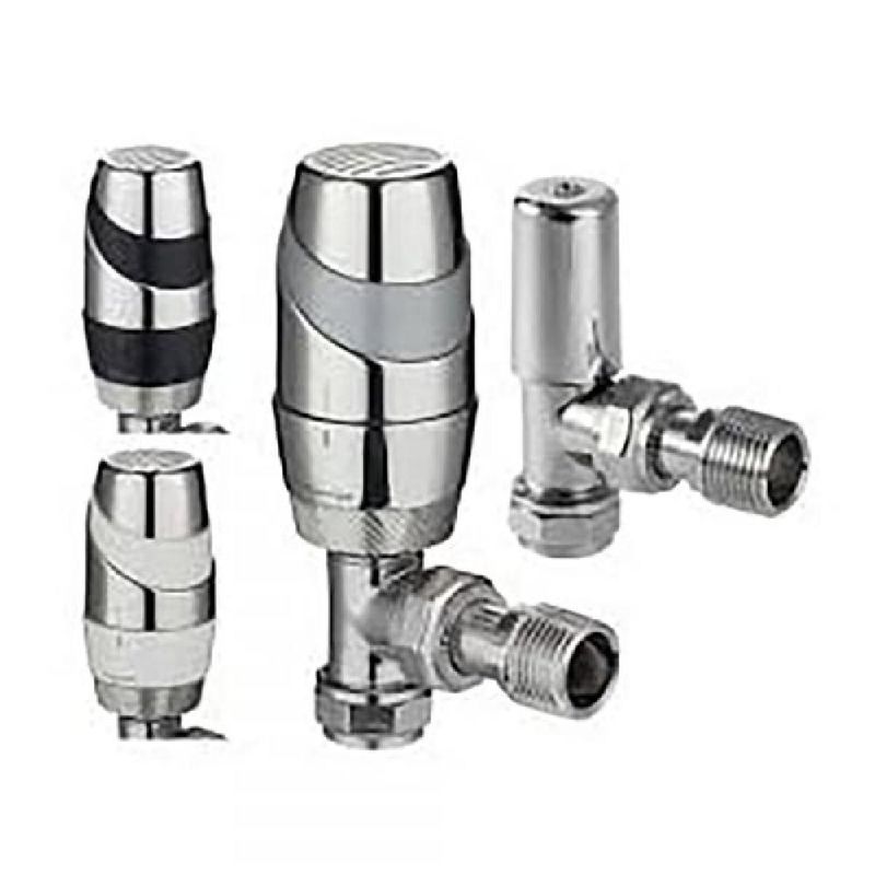 Pegler Yorkshire Decorative Angled Thermostatic Radiator Valve and ...