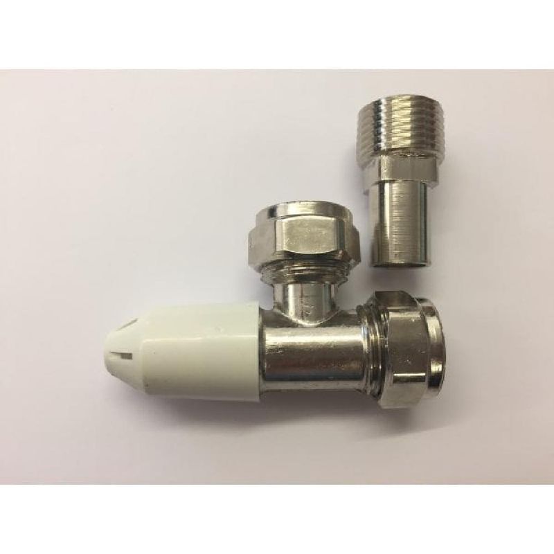 Pegler Yorkshire Nickel Angle Lockshield Comp - 15mm | Insulation ...