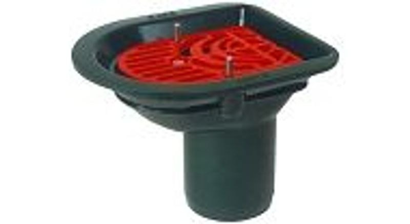 Caroflow 75mm Balcony Rainwater Outlet (With External Spigot) | Roofing ...