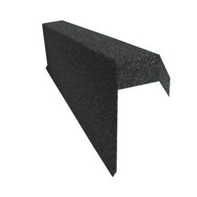 Decra Cloaked Verge Left Hand - Anthracite | Roofing Superstore®