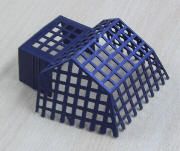 Rubber Parapet Outlet Leaf Guard 100mm x 65mm | Roofing Superstore®