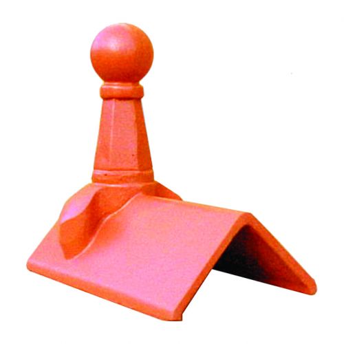 GRC Plain Angle Ball Top Finial (450mm) 105 Degree - Terracotta ...