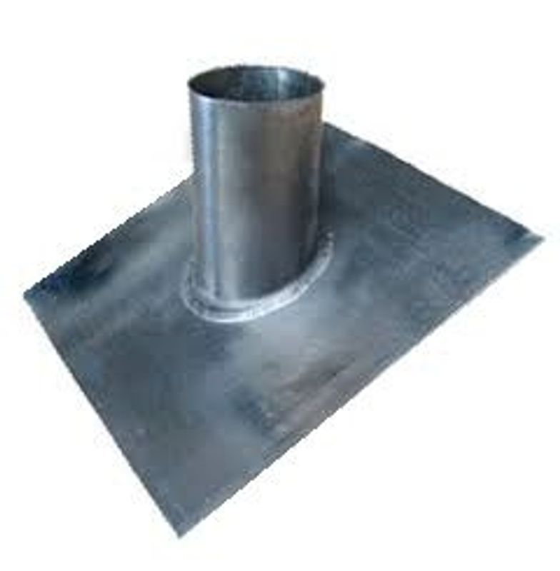 4 Inch (100mm) Lead Weathering Slate 450mm x 450mm Base - 45 Degree ...