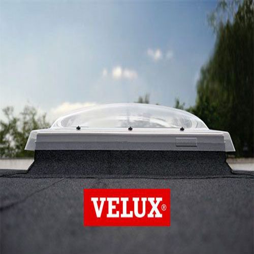 VELUX Flat Roof Window Clear Fixed Dome and Kerb - 900mm x 1200mm ...