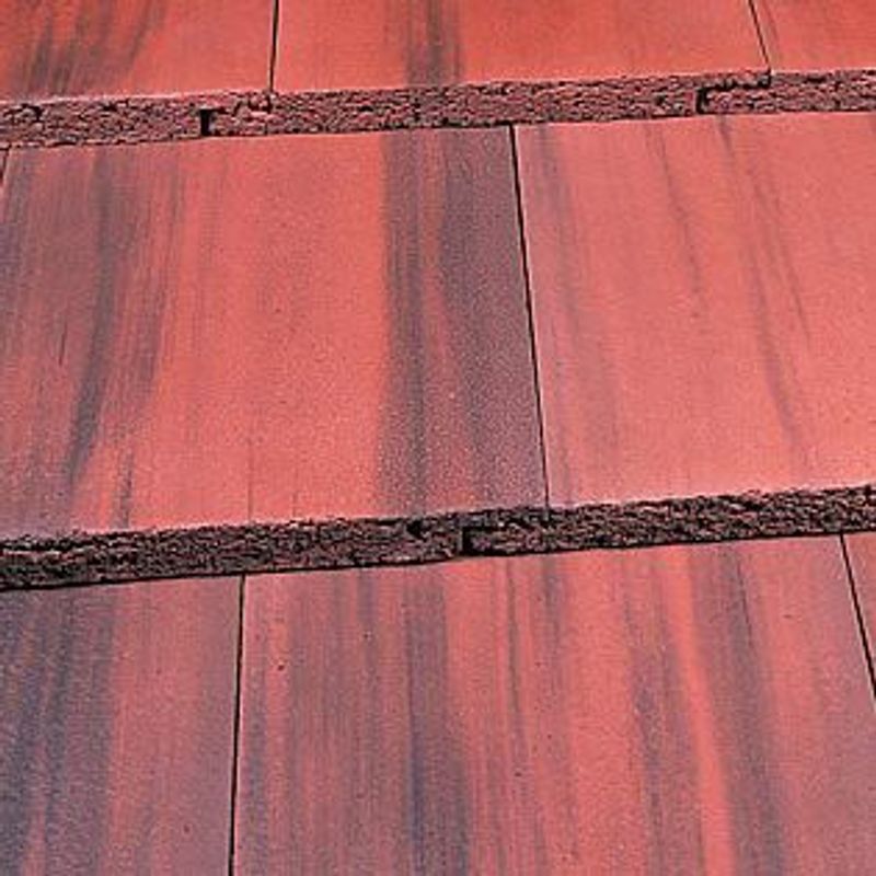 Marley Duo Modern Roof Tile - Old English Dark Red | Roofing Superstore®