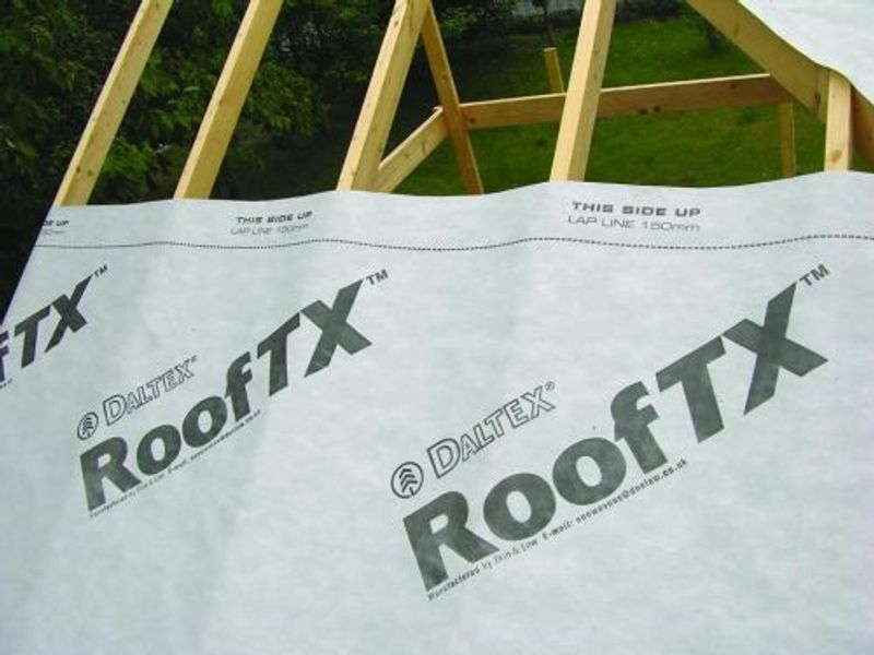 Roof TX Ultra Breather Roofing Membrane (112g/m2) 50m x 1m Roll (Pallet ...