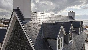 Marley 600mm x 300mm Rivendale Man-Made Fibre Cement Slate - Green ...