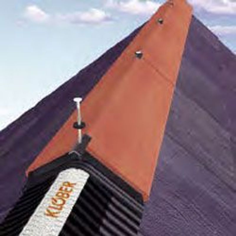Klober Roll Fix Kit for Clay Plain Angle Ridge & Hip (5m) - Terracotta ...