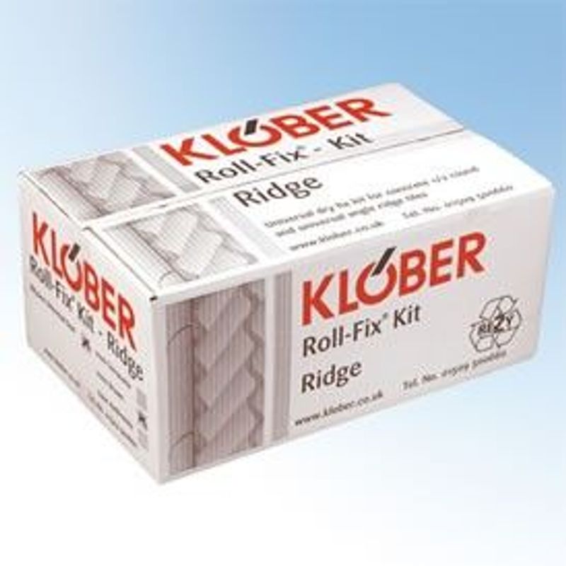 Klober Roll Fix Kit for Clay Plain Angle Ridge & Hip (5m) - Terracotta ...