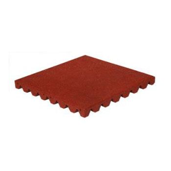 Roofing Superstore Promenade Safety Tiles 500mm x 500mm x 25mm - Red ...