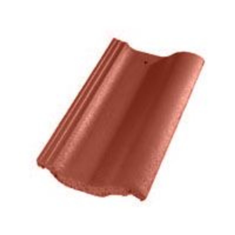 Forticrete Senator Pantile Concrete Roof Tile - Red | Roofing Superstore®