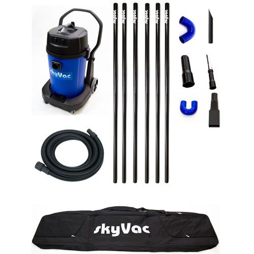 SkyVac 75 Wet & Dry Commercial Package (240v) ~ 9m Reach System ...