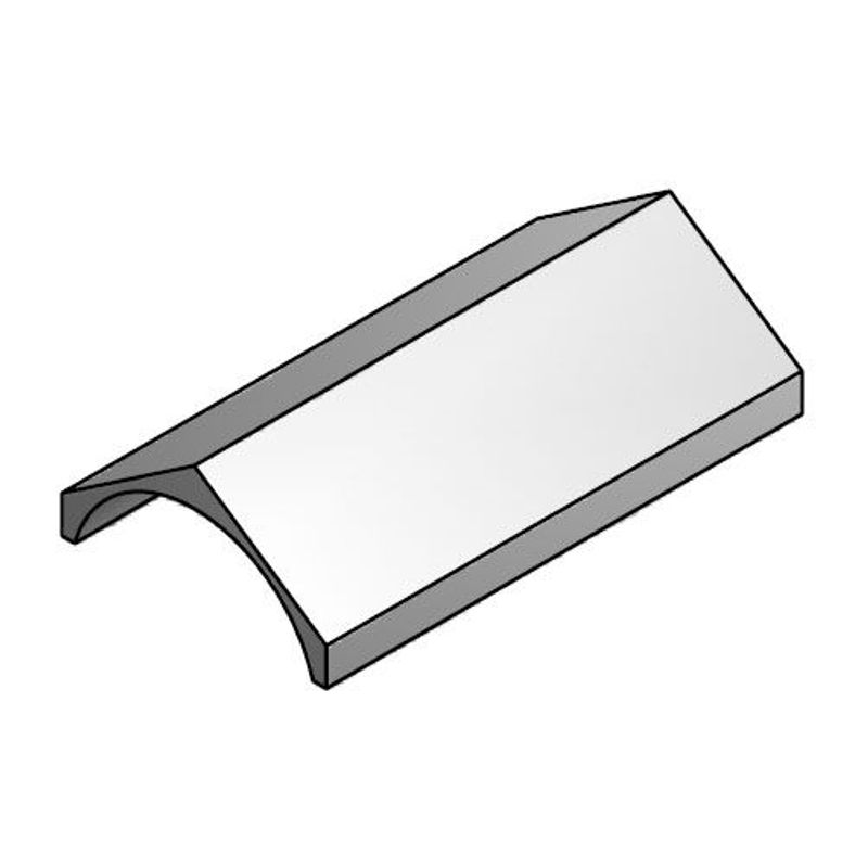 Forticrete Universal Angle Ridge - Black | Roofing Superstore®