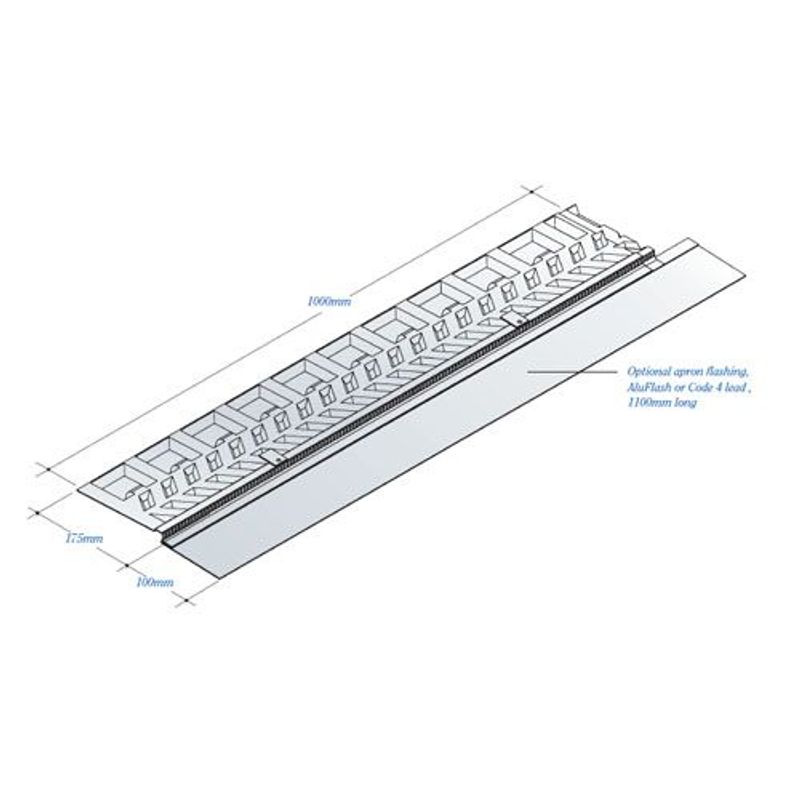 Glidevale Premier Leadvent Ventilator - 1m Length | Roofing Superstore®
