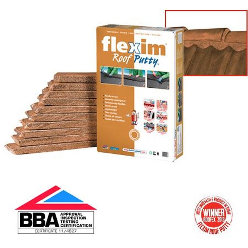Flexim Flexible Roof Repair Putty - Light Brown | Roofing Superstore®