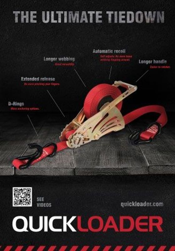 Quickloader Retractable Tie Down Ratchet 3.5m x 25mm Mosquito - Single | Roofing Superstore®