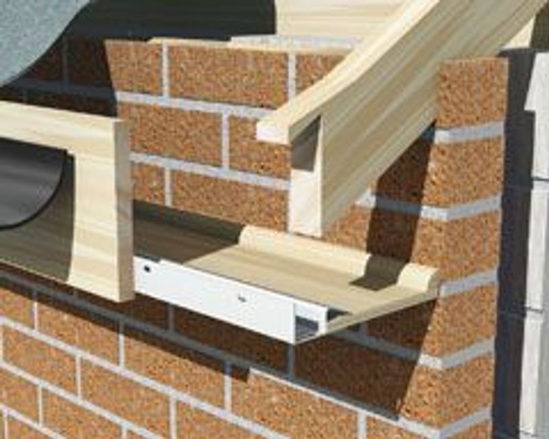 Manthorpe Continuous Soffit Vent (25,000mm2) - 2.44m White | Roofing Superstore®
