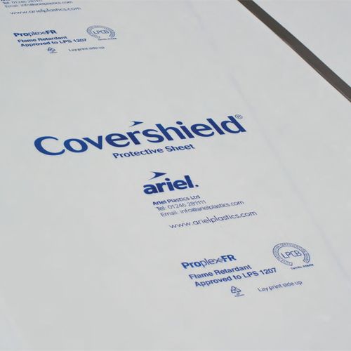 Covershield Flame Retardant Protective Sheet 1.2m x 2.4m - Pack of 25 | Roofing Superstore®