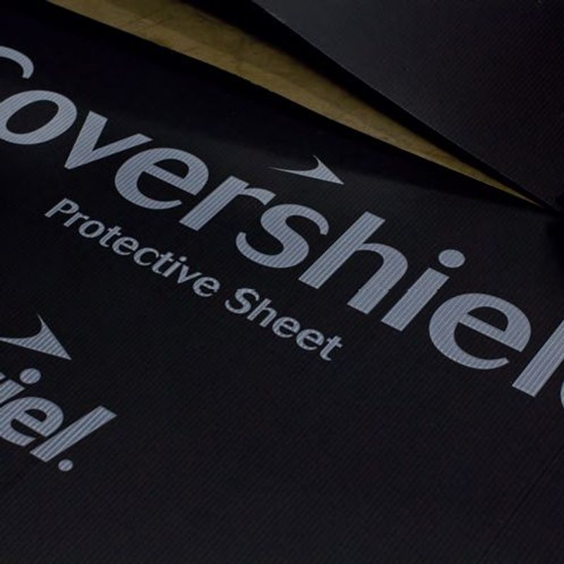 Covershield Flat Standard Protective Sheets 1200 x 2400mm - Black ...