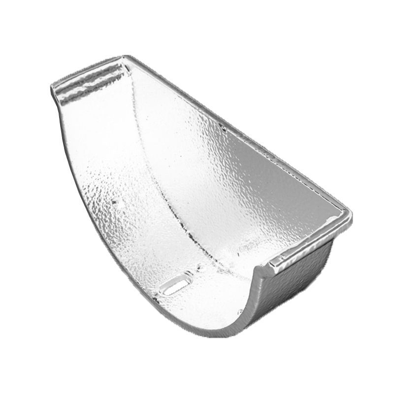 Cast Aluminium Guttering Beaded Round External Stop End 125mm - Plain ...
