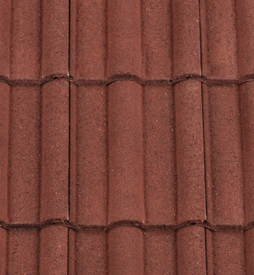 Redland 50 Double Roman Tile - Antique Red Granular | Roofing Superstore®