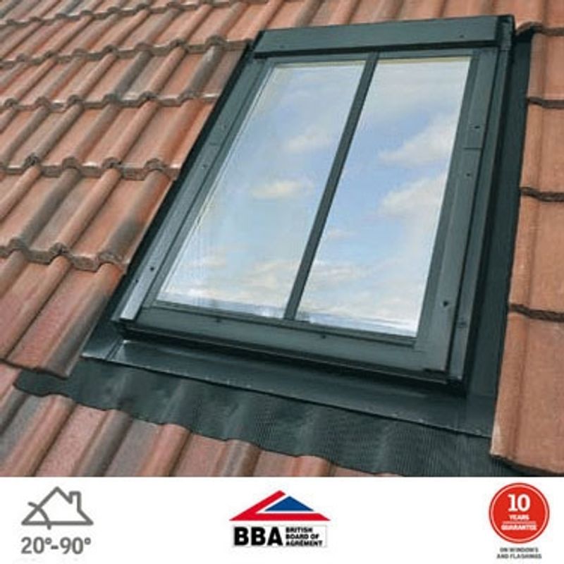 VELUX GGL MK08 SD5J2 Conservation Window for 90mm Tiles - 78cm x 140cm ...
