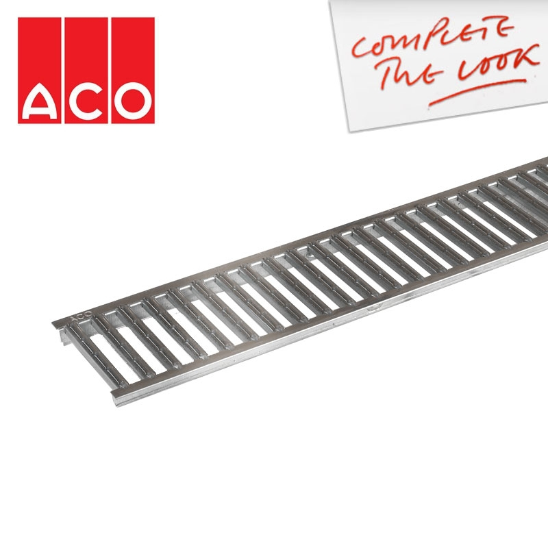 ACO Hexdrain and Raindrain Galvanised Steel Grating - 1m | Roofing ...