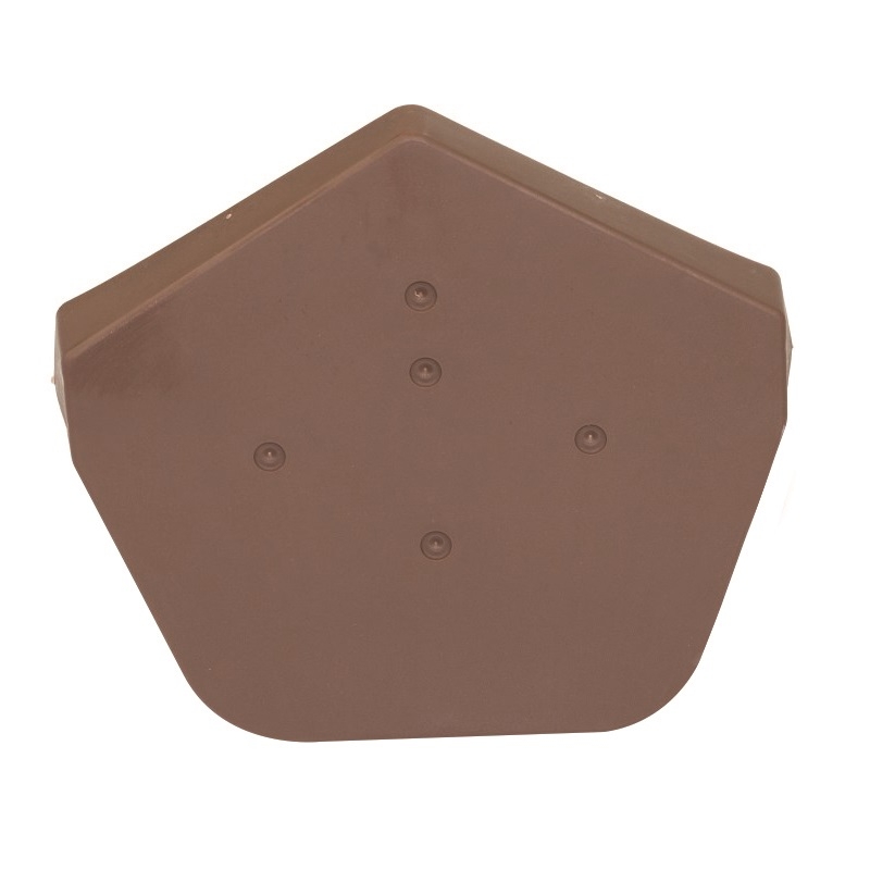Easy Trim Angled Ridge Cap - Brown | Roofing Superstore®
