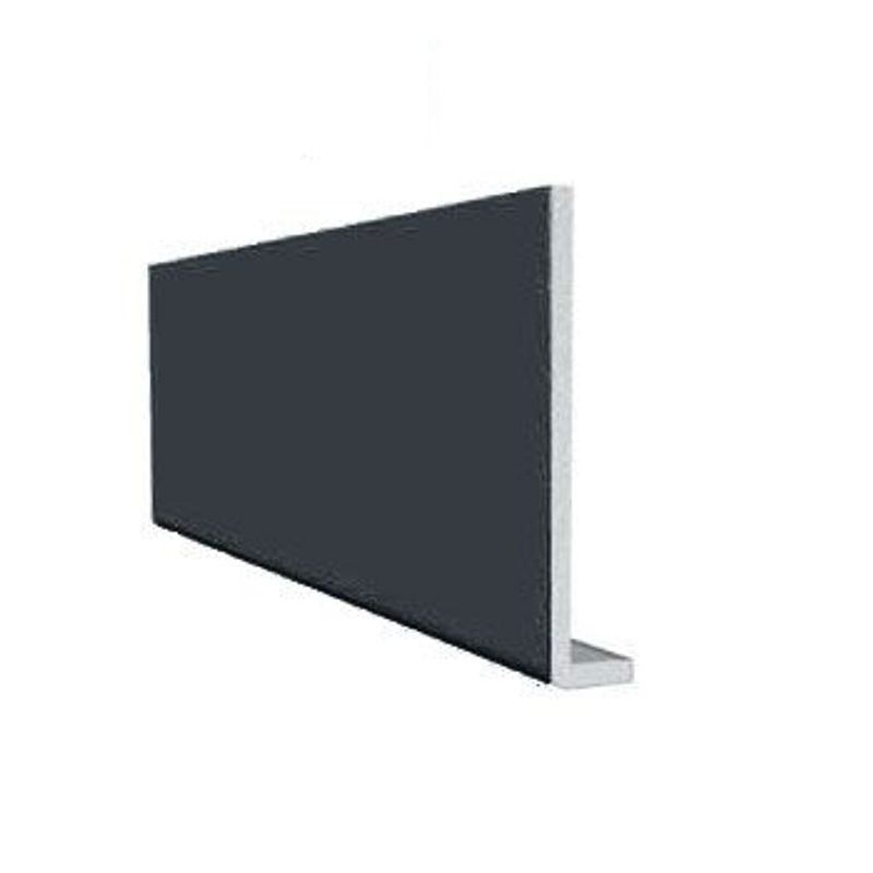 uPVC 225mm Fascia Board (10mm Cappit Square Edged) 5m - Anthracite ...
