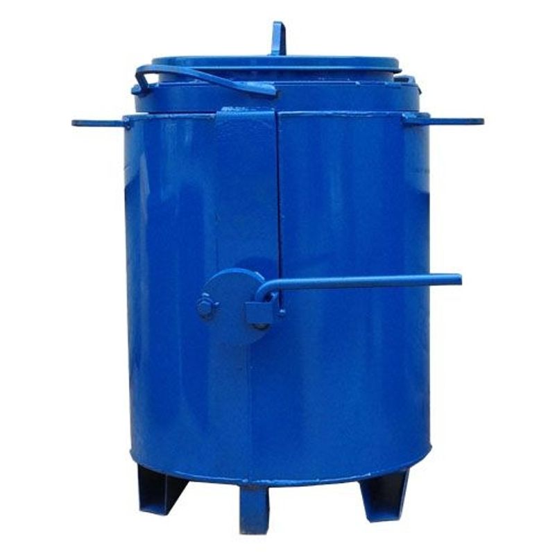 Double Skin Bitumen Boiler Pot with Grate and Agitator - 25 Gallon ...