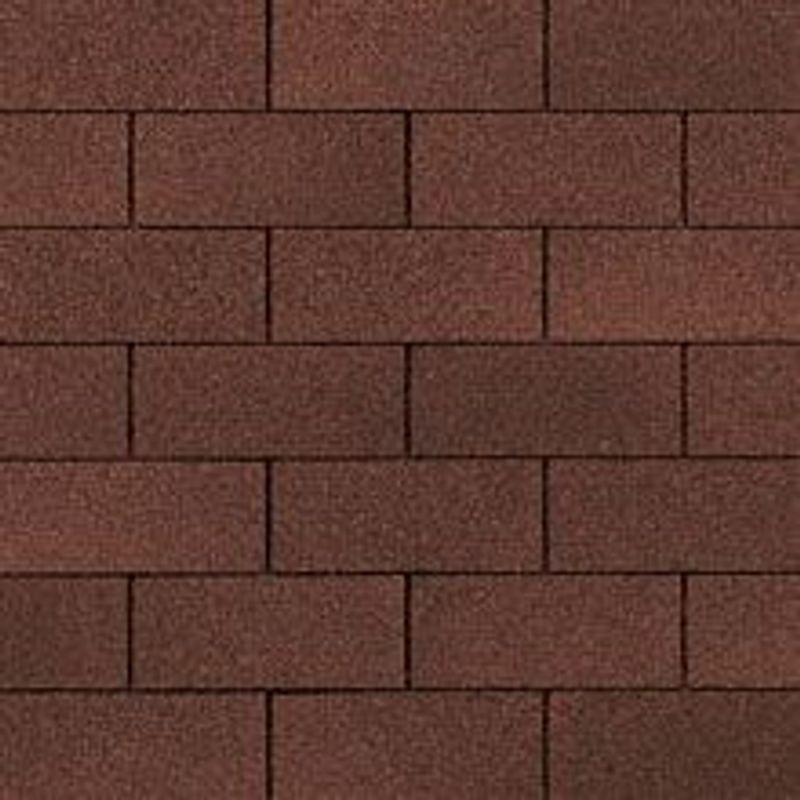 Cembrit Square Butt Bitumen Roofing Shingles (Red) - 3m2 Pack | Roofing ...