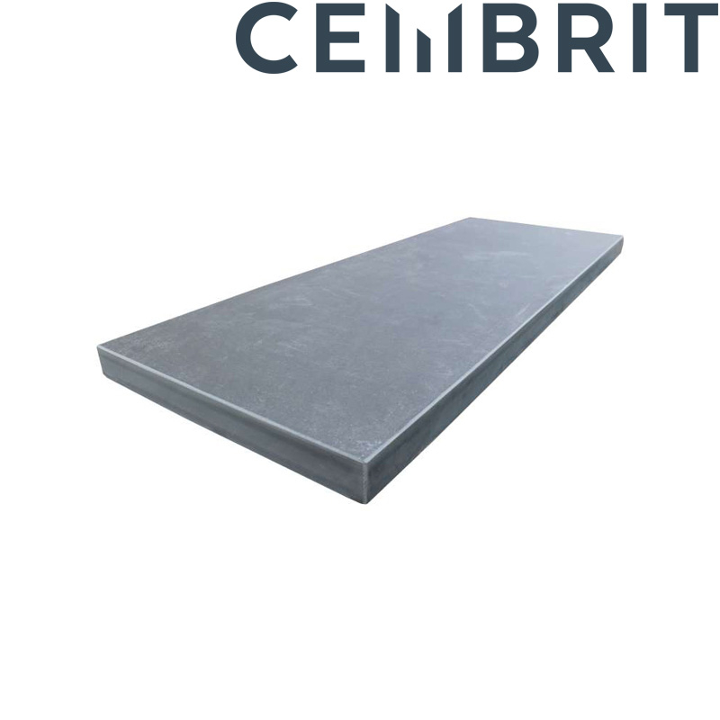 Cembrit Slate Coping Stone Alpina Graphite - 600mm x 150mm x 15mm ...