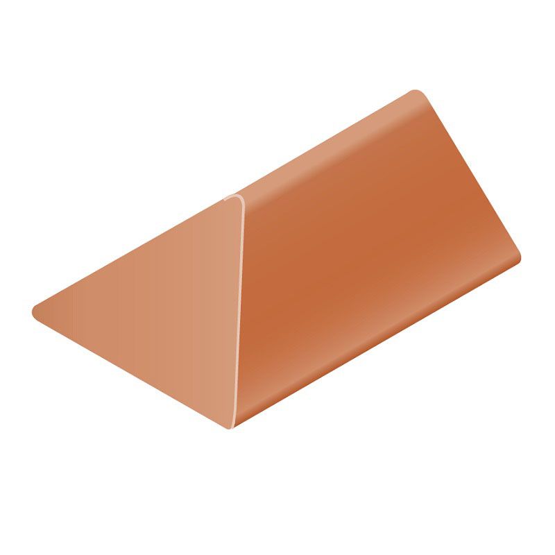 Sandtoft Angle Clay Ridge with Hip End 305mm - Tuscan | Roofing Superstore®