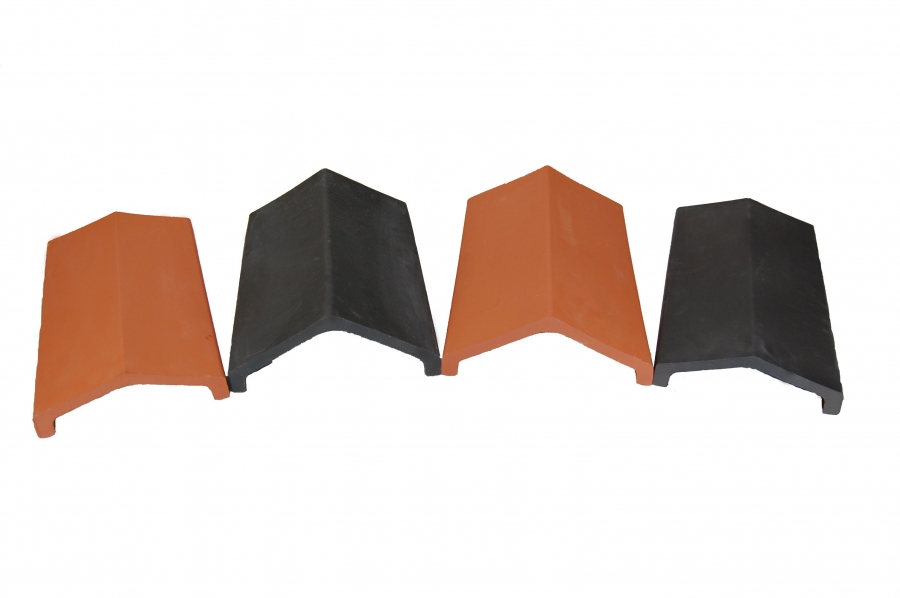 Redland Clay Universal Angle Ridge in Red - Pallet of 144 | Roofing ...