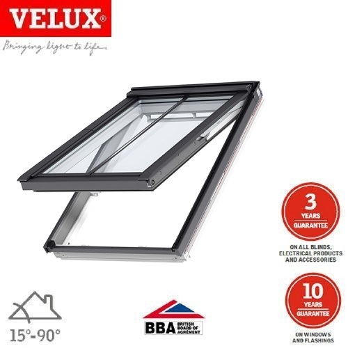 VELUX GPL SK10 2870H White Conservation Window Laminated 114cm x 160cm ...