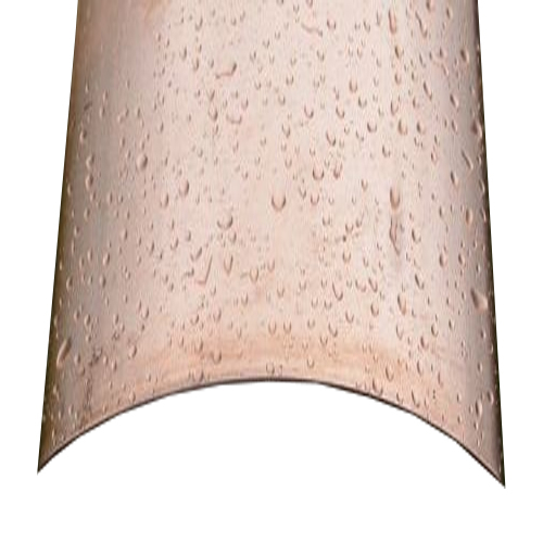 Copper Half Round Over Ridge System Retro Fit - 450mm Length | Roofing ...