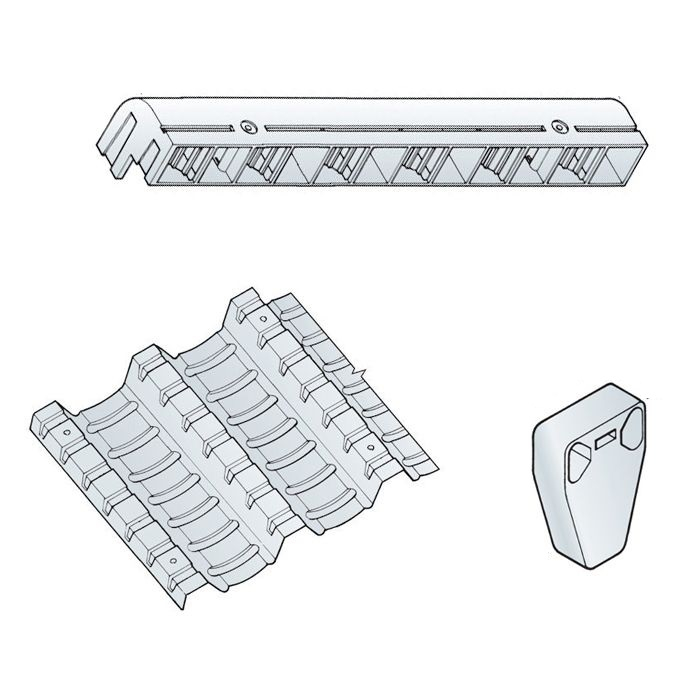 Tradition Plus 25mm Eaves Vent System 6m Coverage - 25000mm2 Airflow ...