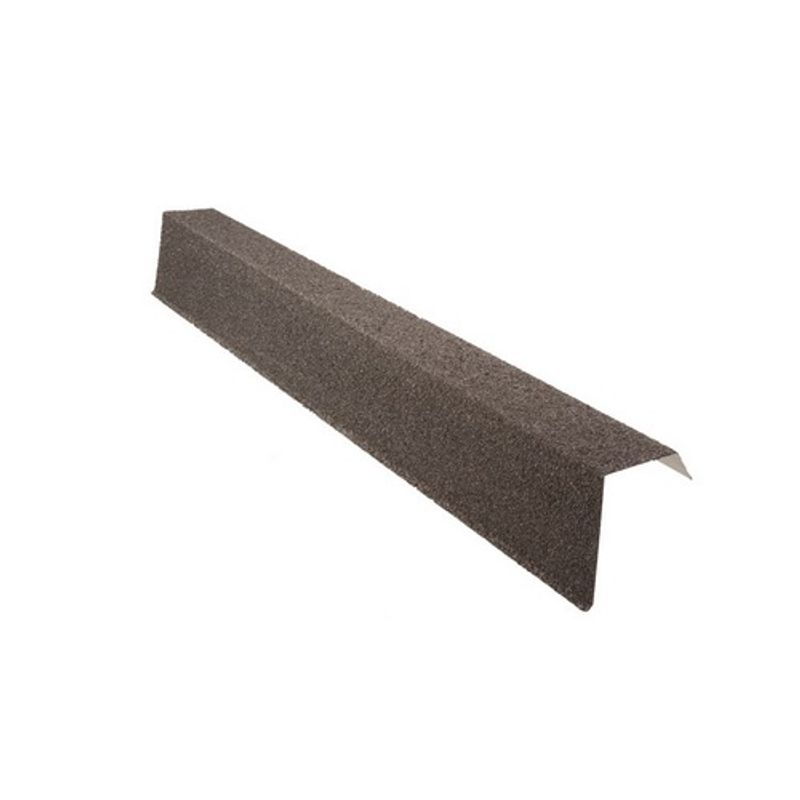 Robust Plus Barge Cover Left Hand - Teak | Roofing Superstore®