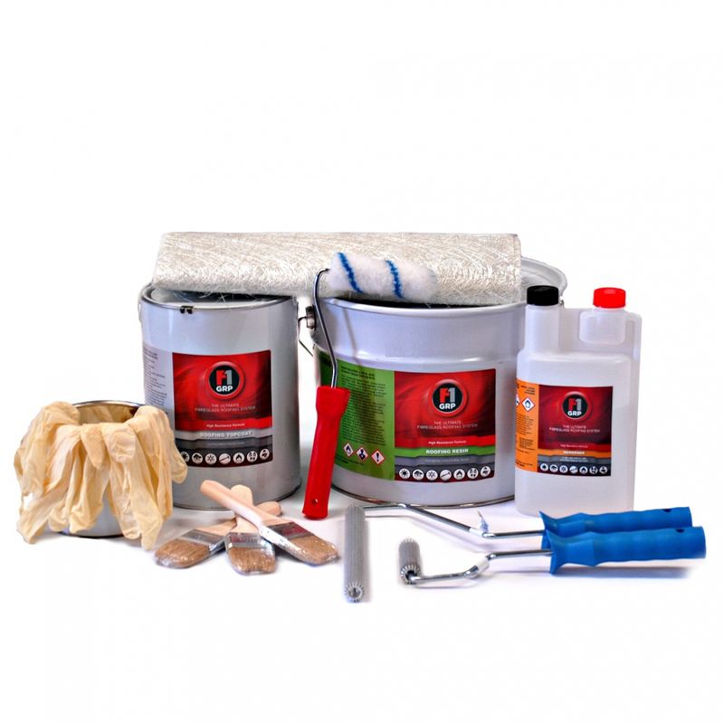 Roofing Superstore Fibreglass Roofing Kit With Tools - 15m2 | Roofing ...