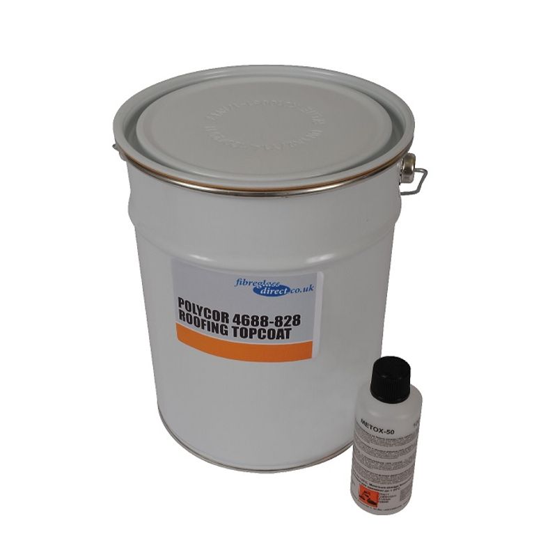 4kg Fire Retardant Top Coat & Catalyst - Dark Admiralty grey | Roofing ...