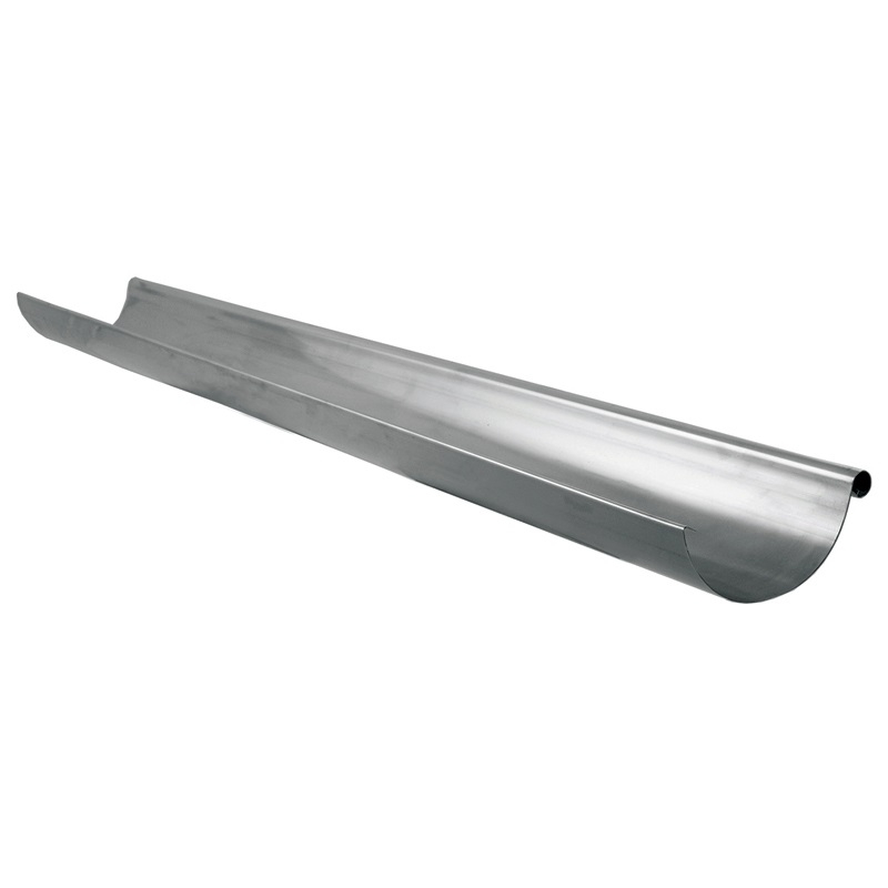 Galvanised Steel Gutter Half Round 125mm x 3m - Lindab Magestic ...