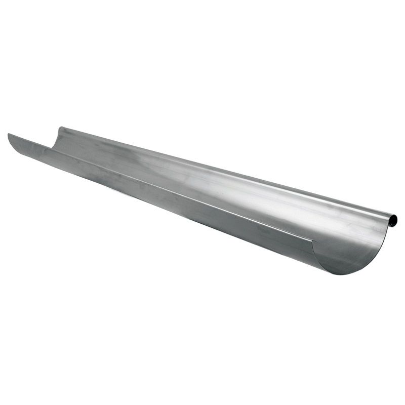 Galvanised Steel Gutter Half Round 125mm x 3m - Lindab Magestic ...