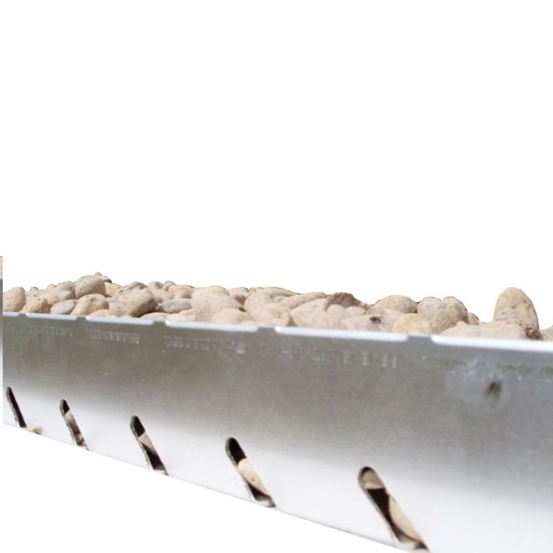 Icopal Edge Restraint for Extensive Green Roofs - 2.4m x 100mm x 75mm ...