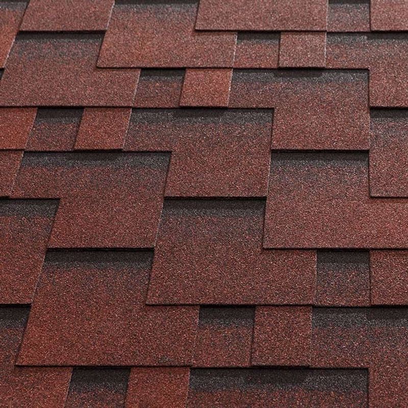 Katepal Super Rocky Bitumen Roofing Shingles (3m2) - Bedrock Red ...