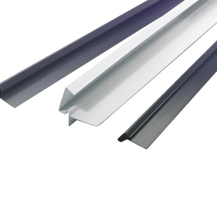 Klober Uni-Line Continuous Dry Verge 5m T-Strip (Pack of 4) - Brown ...