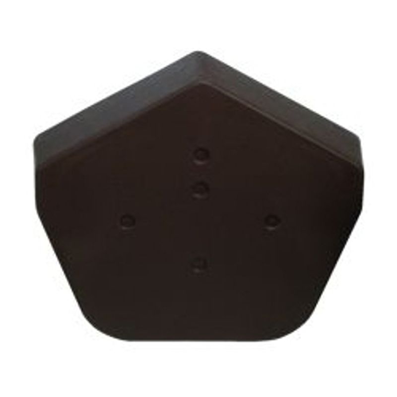 Klober Dry Verge Universal Angle Ridge End Cap in Black - Pack of 2 ...